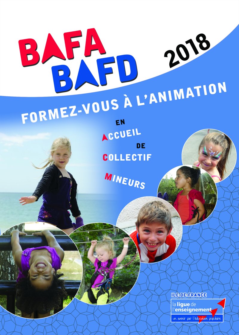 Nos stages BAFA-BAFD de printemps - Ligue de l'enseignement du Val-d'Oise