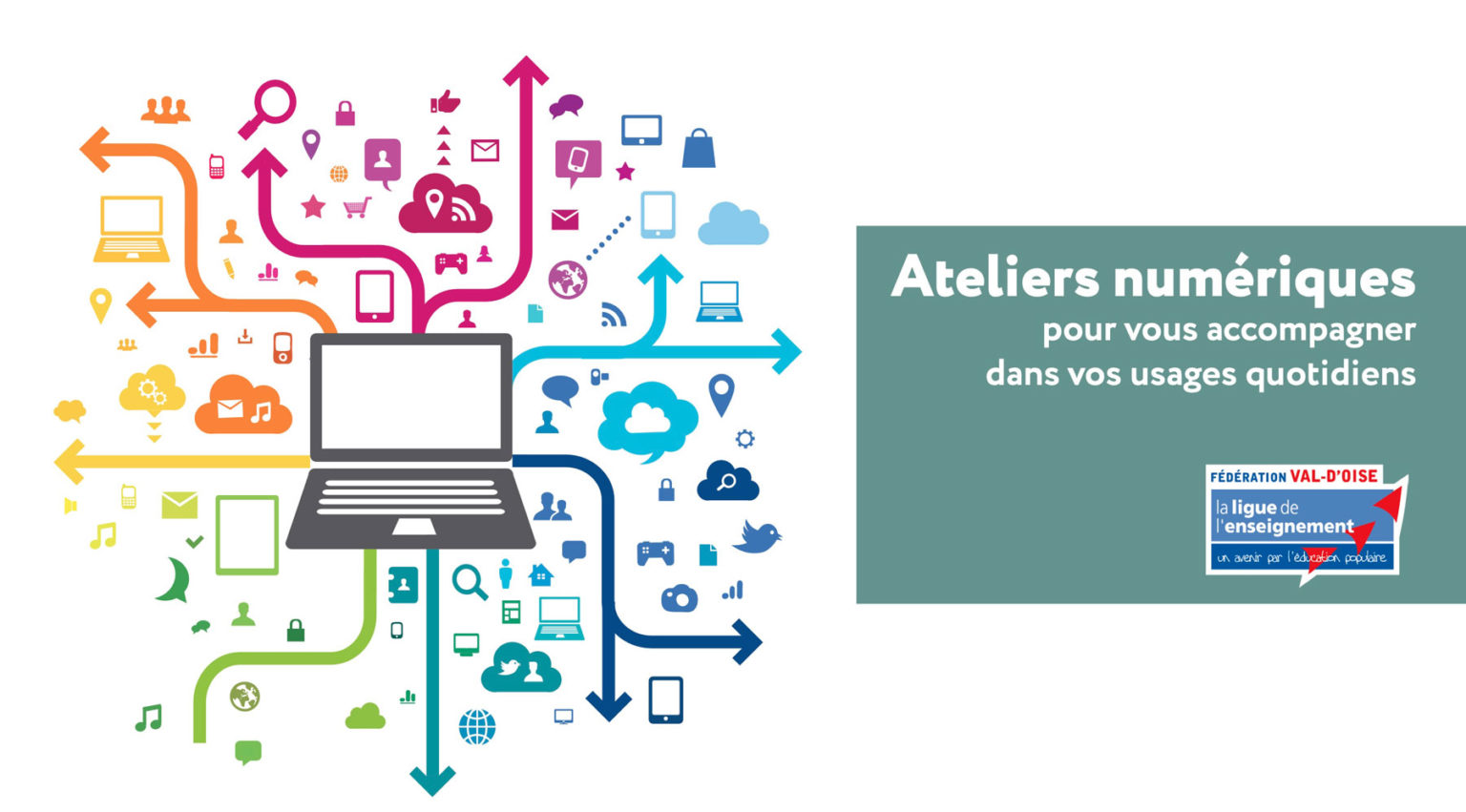 Numérique, toujours et encore - Ligue de l'enseignement du Val-d'Oise